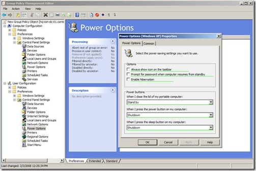 Managing Power with Group Policy: Part 3 of 3 | Esoteric I.T.